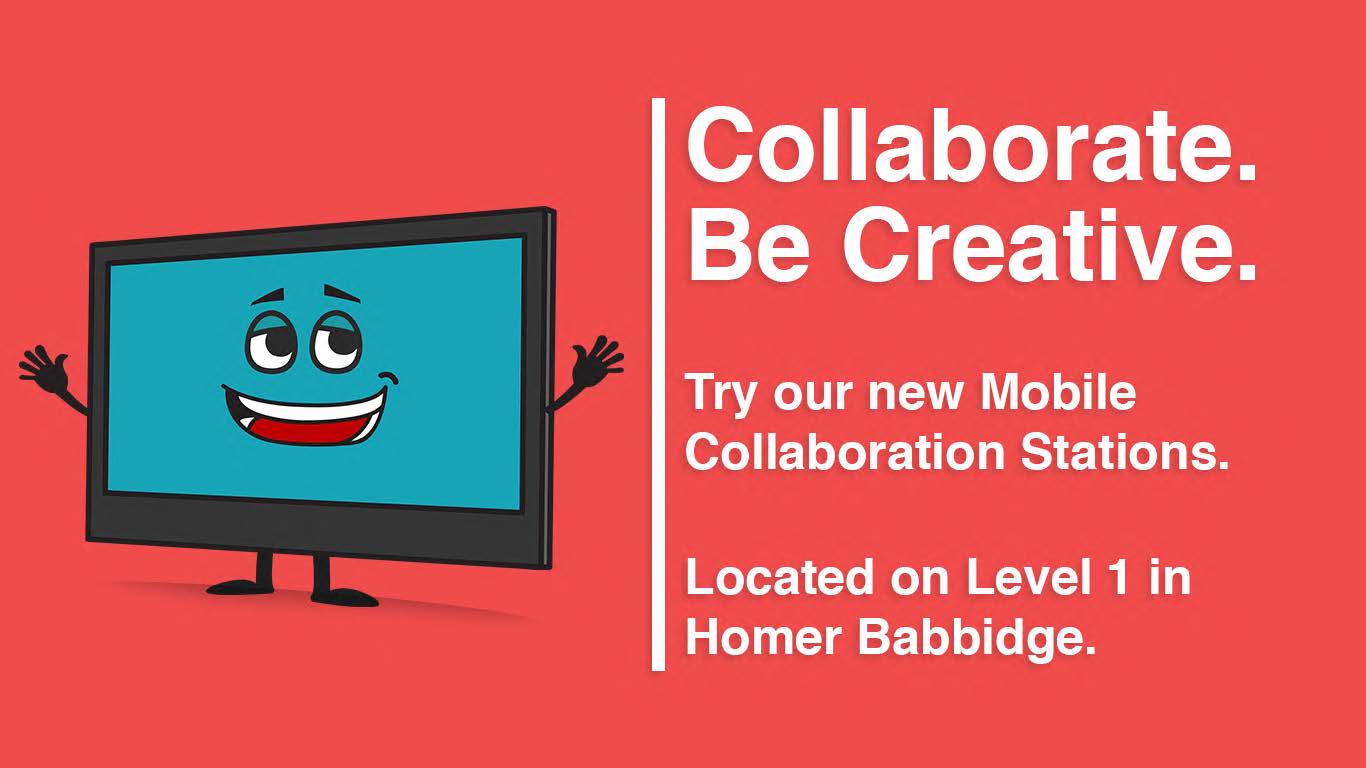 New Mobile Collaboration Stations | UConn Library