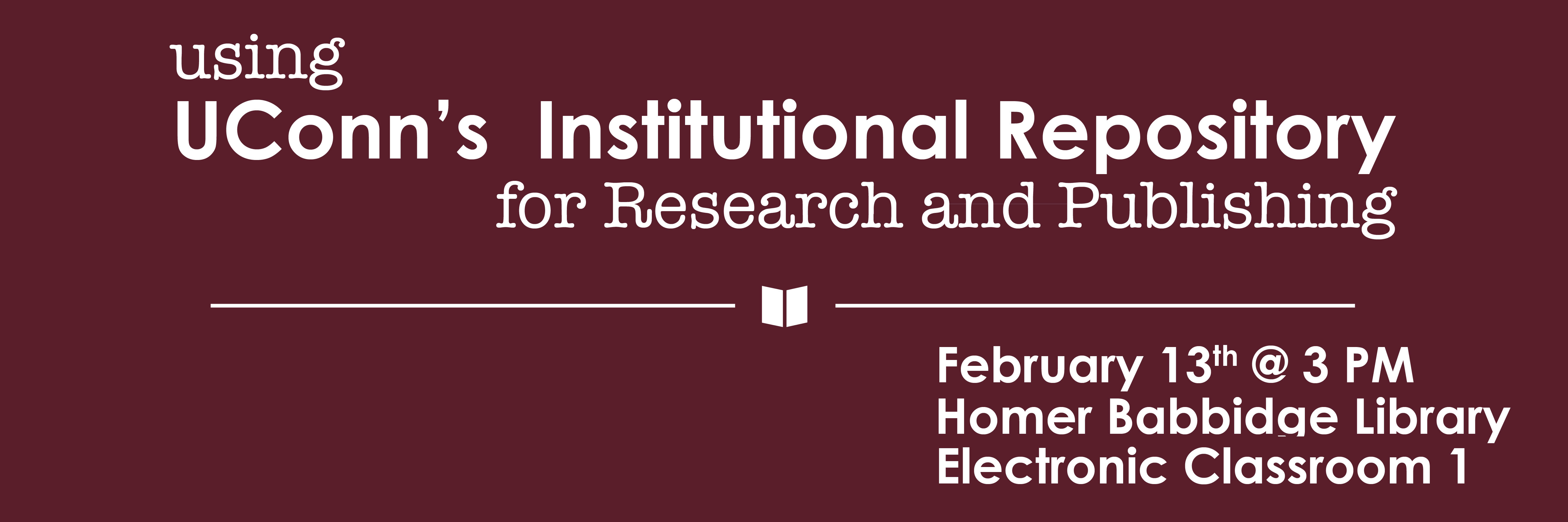 Using UConn's Institutional Repository | UConn Library